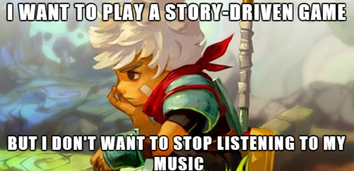 The Soundtrack is Half the Experience - Video Games - video game memes ...
