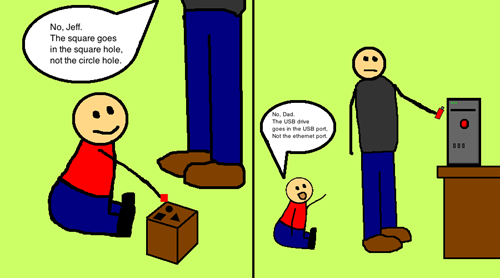 But Everyone Knows it Always Takes a Couple Tries to Stick in a USB ...