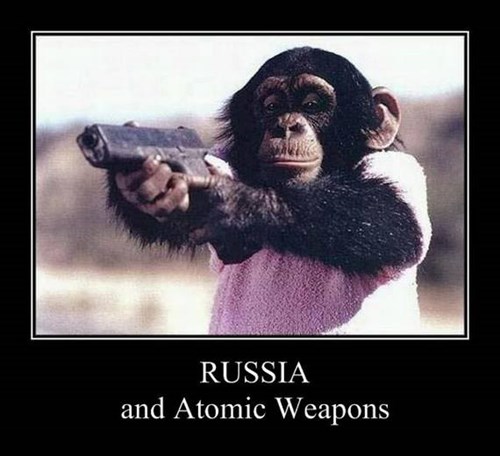 Russia Is Making Monkey Assassins - Very Demotivational - Demotivational Posters | Very ...