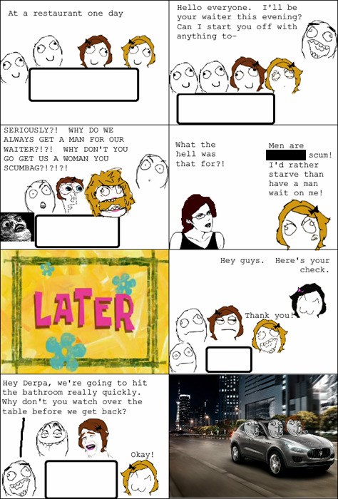 Check Please... - Rage Comics - rage comics