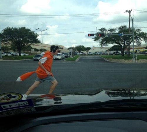 Tails Caught in the Wild - Poorly Dressed - fashion fail