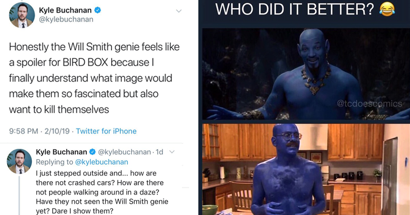 All The Best Memes And Reactions To Will Smith's Terrifying Genie ...