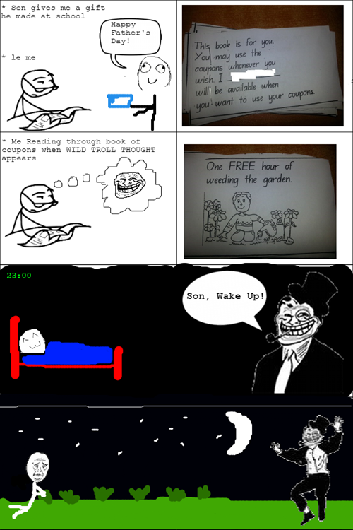 Rage Comics - troll dad - Page 4 - Rage Comics - rage comics - Cheezburger