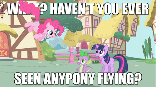Pinkie Used Fly! - My Little Brony - my little pony, friendship is ...