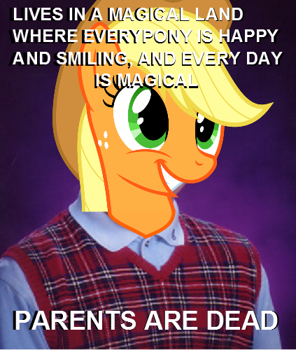 Bad Luck Applejack - My Little Brony - my little pony, friendship is ...