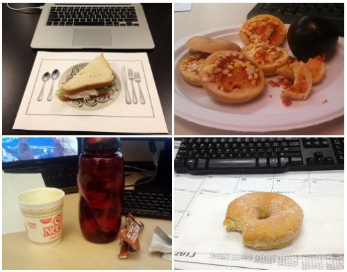 Single Topic Blog of The Day: Sad Desk Lunch - The Daily What - Daily ...