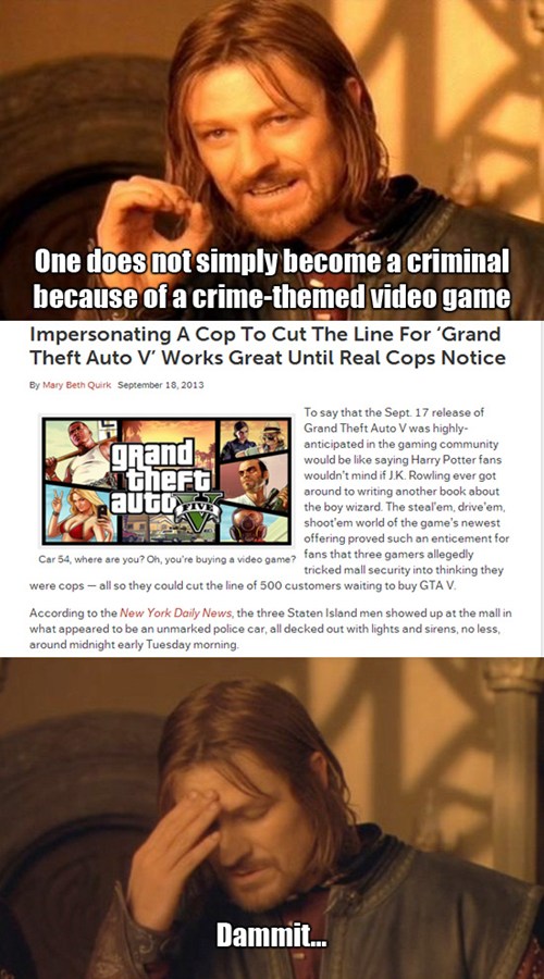 You Just Had to Go and Ruin a Perfectly Good Argument - Video Games ...