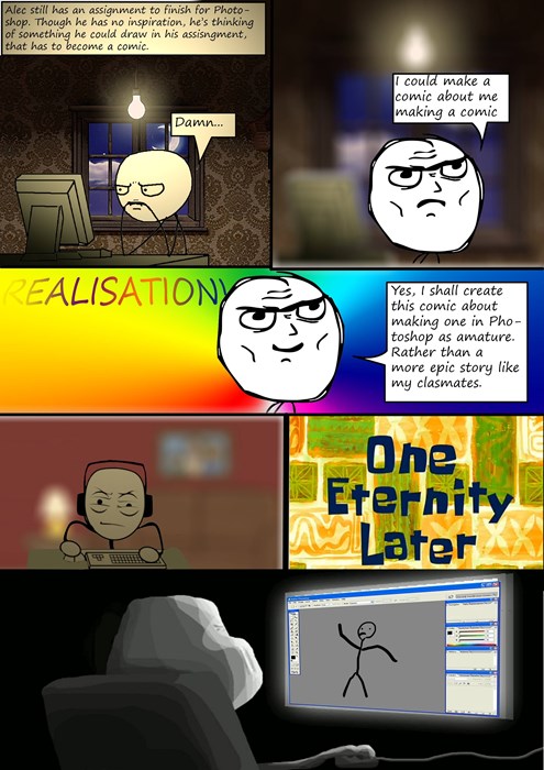 The Artist's Process - Rage Comics - rage comics