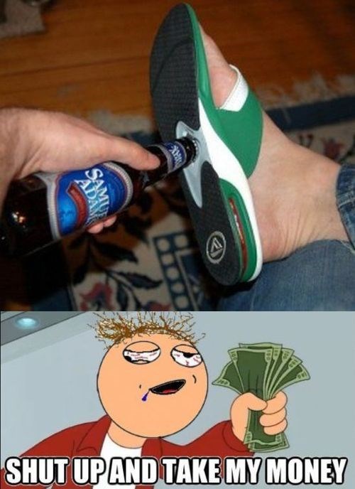 The Laziest Way to Open a Beer - Memebase - Funny Memes