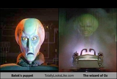 Balok's Puppet Totally Looks Like The Wizard of Oz - Totally Looks Like