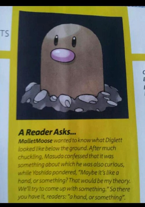 Diglett Wednesday: Diglett and Scratch Now Make Sense... or Something ...