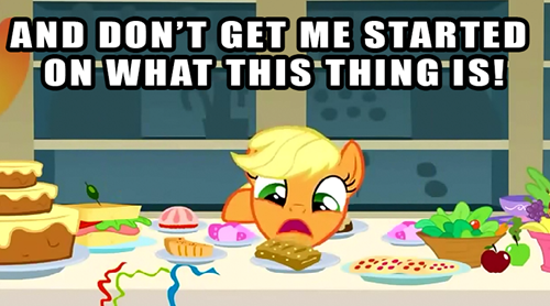Applejack, The Food Critique - My Little Brony - my little pony ...