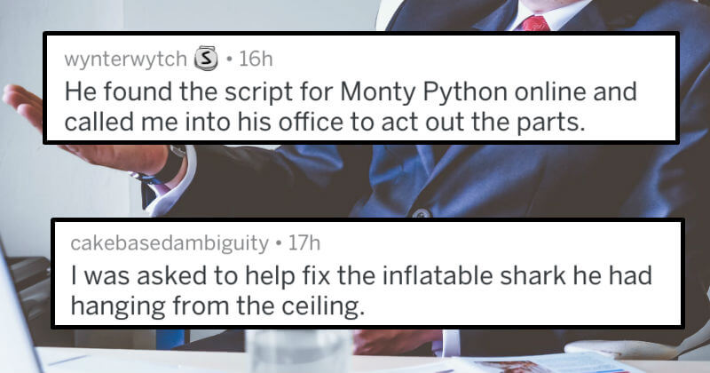 22 Alarmed Employees Share The Weirdest Reasons They Were Called Into ...