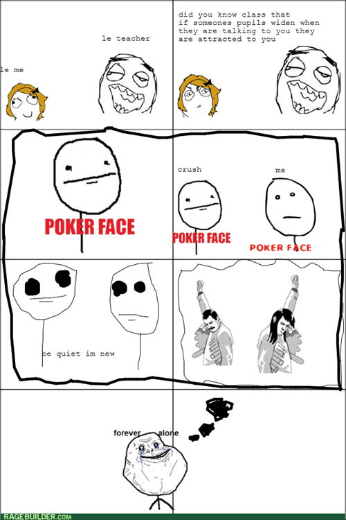 Rage Comics - forever alone - Rage Comics - rage comics - Cheezburger