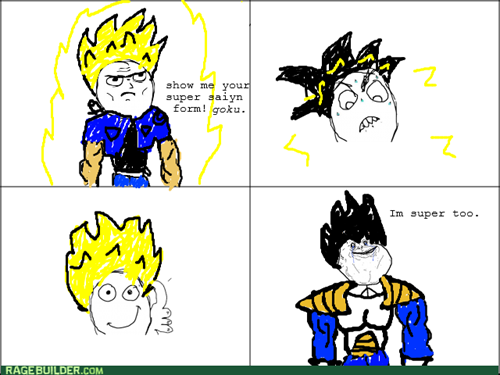 Poor Vegeta - Rage Comics - rage comics