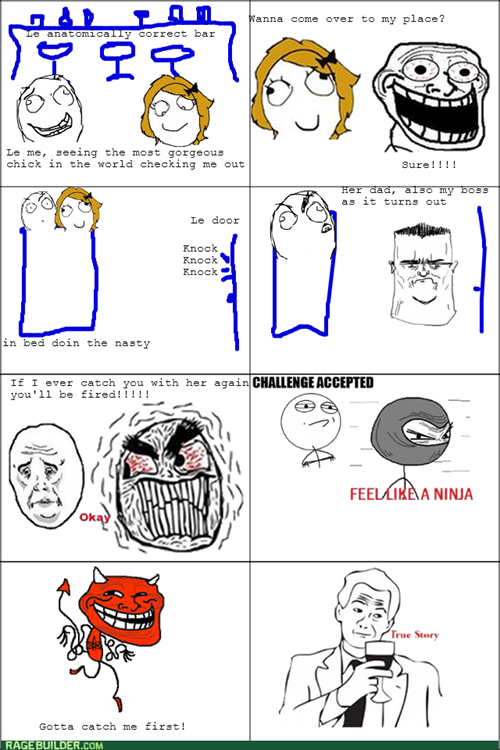 Rage Comics - Challenge Accepted - Rage Comics - rage comics - Cheezburger