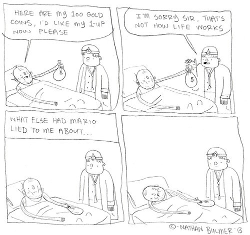 Web Comics - mario - 4koma comic strip, webcomics, web comics - Cheezburger