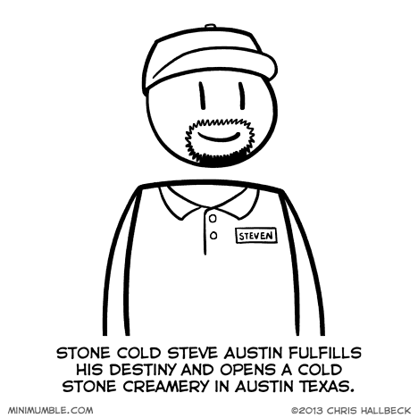 Stone Cold Steve Austin's Destiny - Web Comics - 4koma comic strip ...