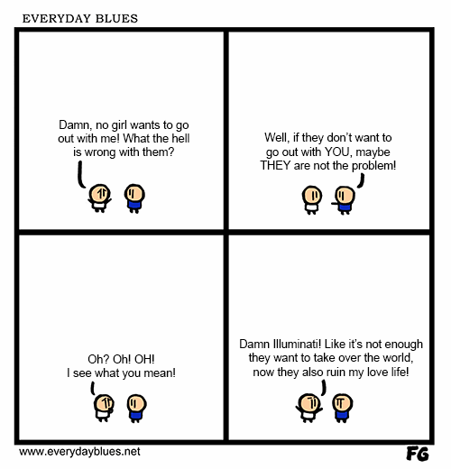 All Against One - Web Comics - 4koma comic strip, webcomics, web comics