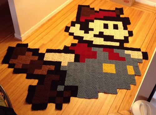 380 Squares Later, This Mario Throw is Perfect! - WIN! - epic win photos