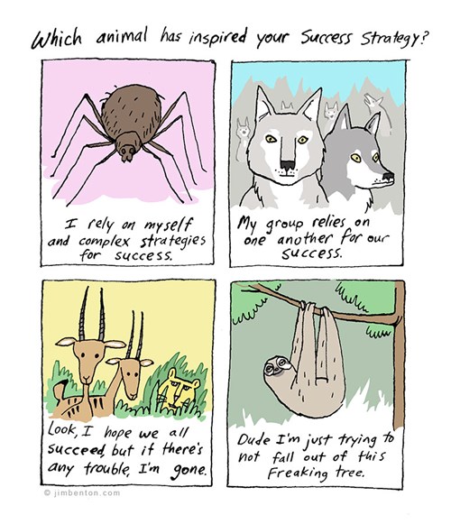 Spirit Animal Guide - Web Comics - 4koma comic strip, webcomics, web comics