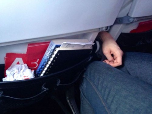 This Poor Guy is Going to Have a Long, Awkward Flight - FAIL Nation ...