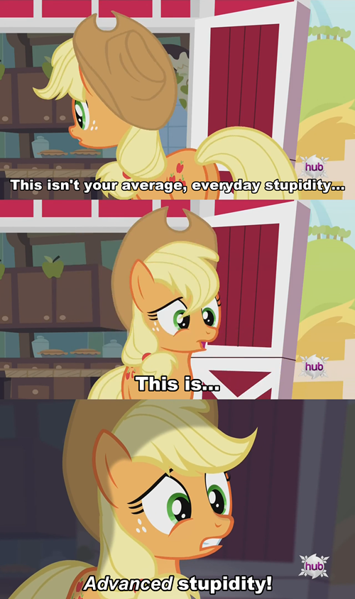 Applejack In Bat World - My Little Brony - my little pony, friendship ...