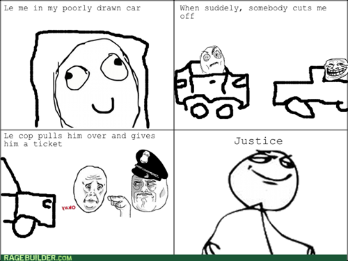 A Good Cop! - Rage Comics - rage comics