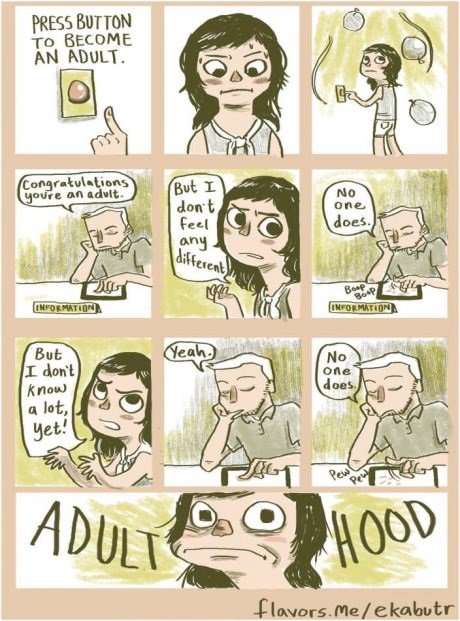 The Mysteries Of Adulthood Web Comics 4koma Comic Strip Webcomics
