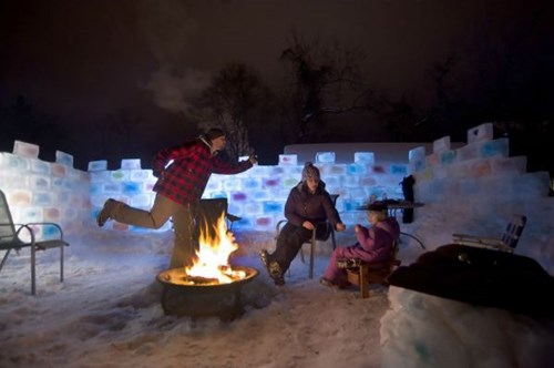 The Frigid Winter isn't so Bad in Your Own Ice Fort - WIN! - epic win ...