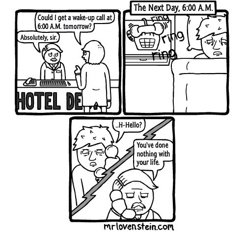 Customer Service Can Be Harsh - Web Comics - 4koma comic strip ...