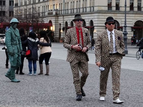 Oh No, We've Been Spotted - Poorly Dressed - fashion fail