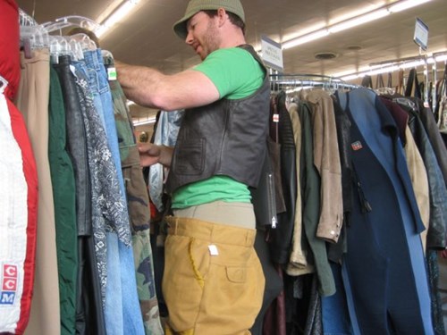 The Leather Vest Really Ties it All Together - Poorly Dressed - fashion ...