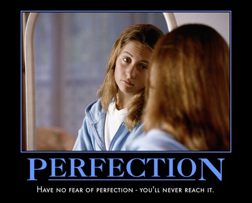 Never Try to Be Perfect - Very Demotivational - Demotivational Posters ...