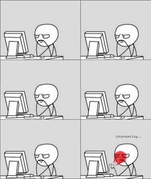 Rage Comics - computer guy - Rage Comics - rage comics - Cheezburger