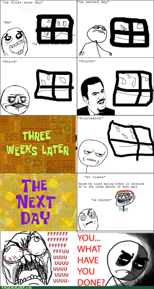 Rage Comics - school - Rage Comics - rage comics - Cheezburger
