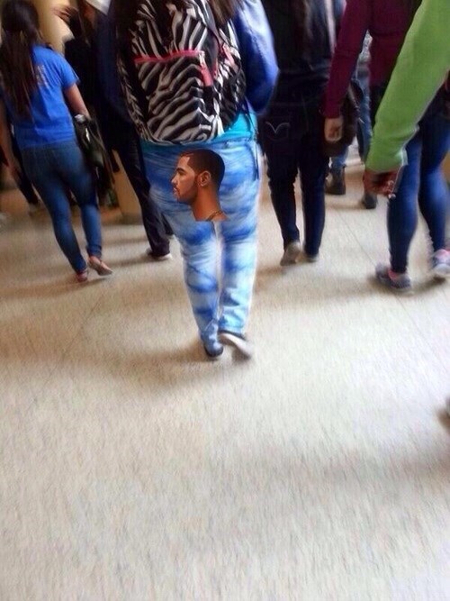 He's Ruined That Background Pattern Forever - Poorly Dressed - fashion fail