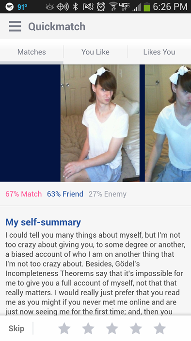 Dating Fails - dating profile - Dating FAILs & WINs | Funny Memes ...