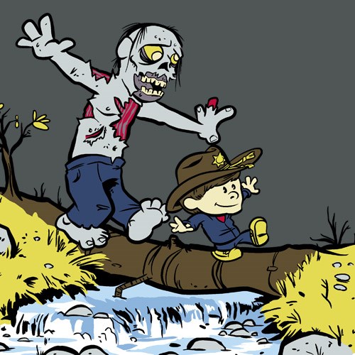 Carl's Post Apocalyptic Fun - The Walking Dead - The Walking Dead Meme ...