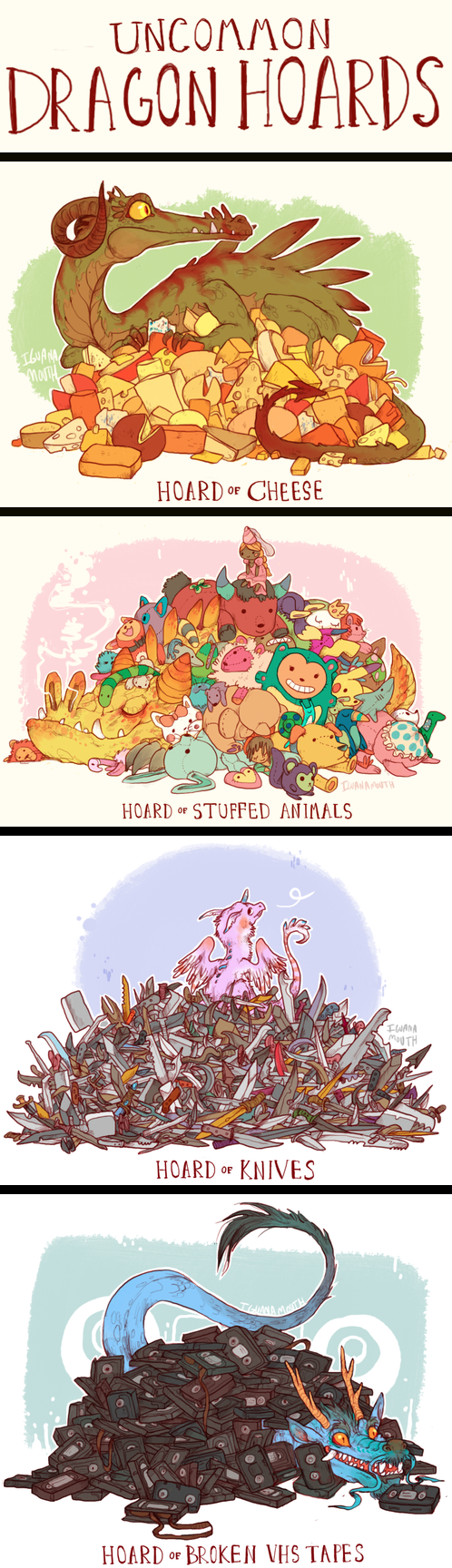 These Dragon Hoards Look an Awful Lot Like My House - Geek Universe ...