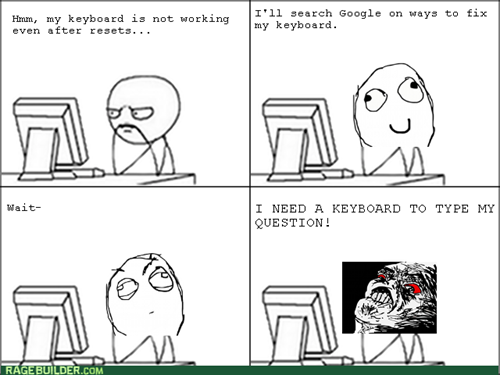 Rage Comics - computer guy - Rage Comics - rage comics - Cheezburger