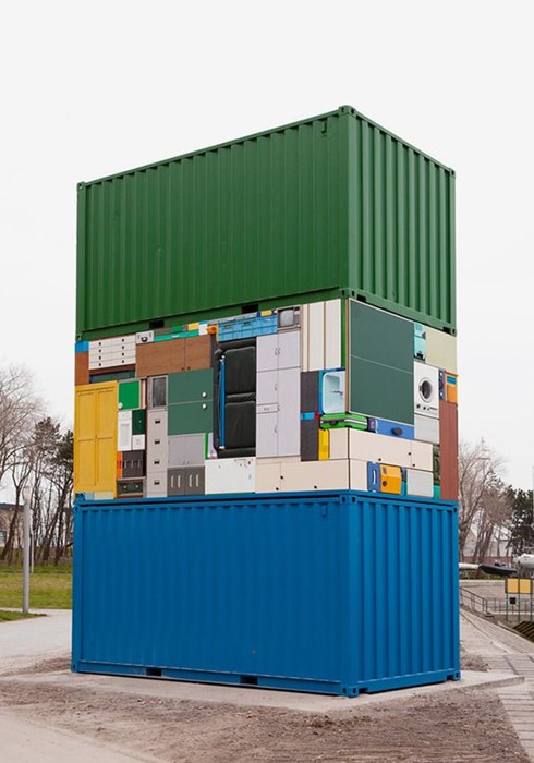 Tetris-Style Stackable Art - WIN! - epic win photos