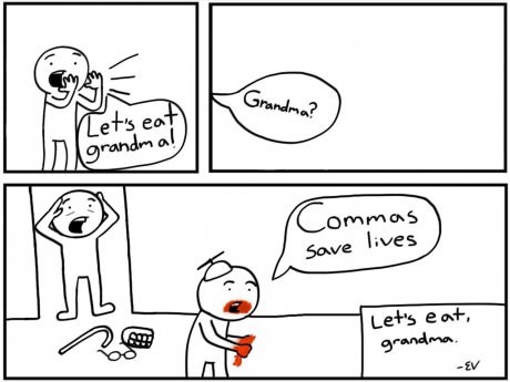 Harsh Grammar Lesson - Web Comics - 4koma comic strip, webcomics, web ...