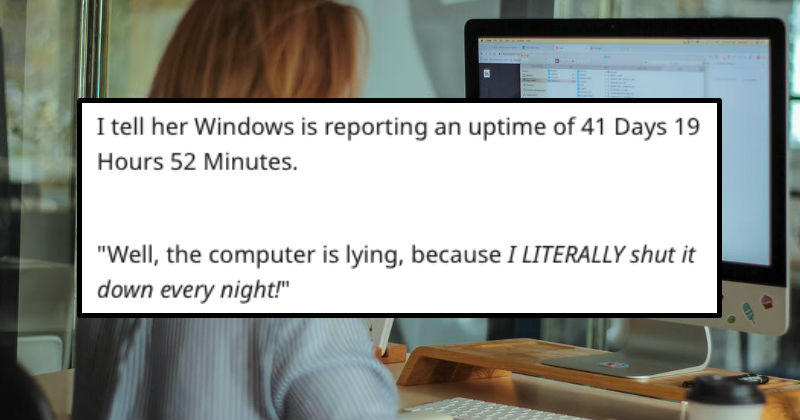 Patient IT Worker Shows Panicked Employee a Monitor Is Different from a ...