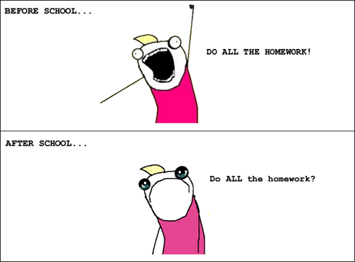 Do ALL the Homework? - Rage Comics - rage comics