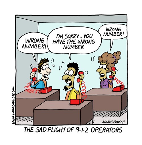 911 Is Not a Joke - Web Comics - 4koma comic strip, webcomics, web comics