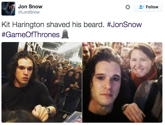 Kit Harington Shaved His Beard Again and the Internet Is Not Happy ...