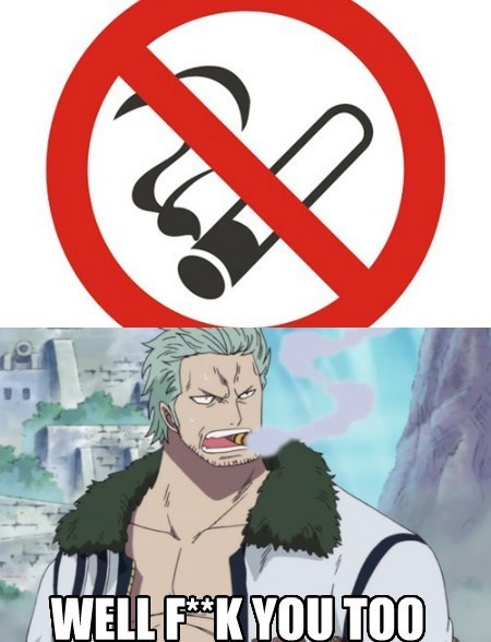 Smoker, No Smoking! - Cartoons & Anime - Anime | Cartoons | Anime Memes ...