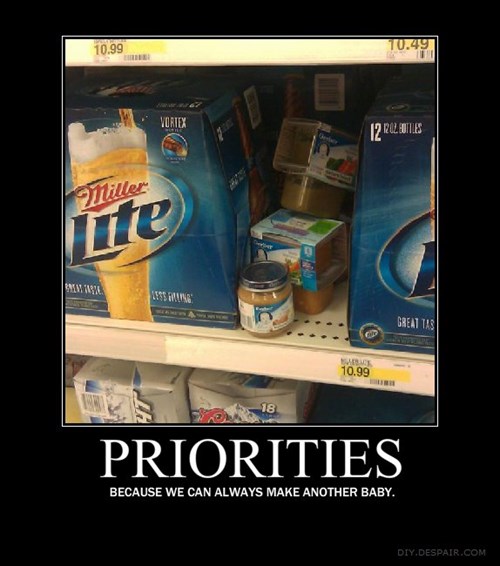 Very Demotivational - priorities - Very Demotivational Posters - Start ...