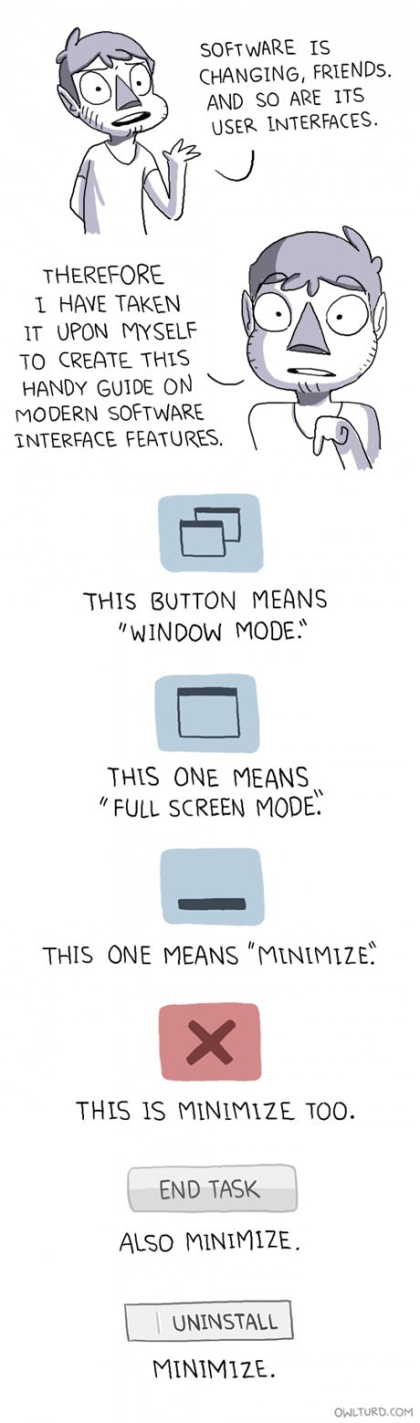 An Updated Guide to Software Interfaces - Web Comics - 4koma comic ...